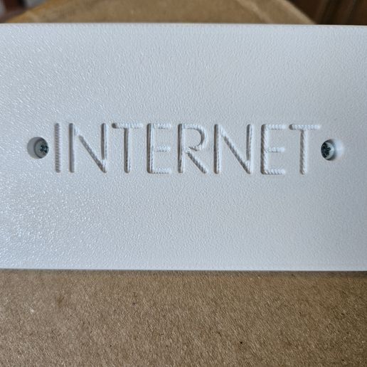 STL file Internet blind cap for flush-mounted box 🧢 ・Design to download ...