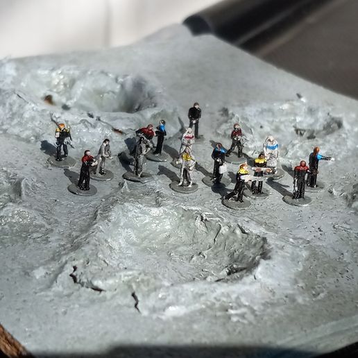 🤏 Small Scall Star Trek DS9 Federation・Free 3D File for 3D printing・Cults
