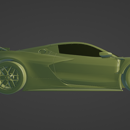 🚙 Chevrolet Corvette C8 2020・ STL File for 3D printing・Cults