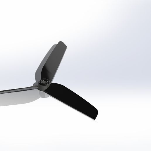 🚁 (5 inch) 3-Blade Drone Propeller・ STL File for 3D printing and CNC ...