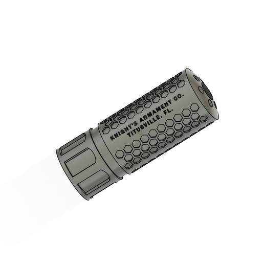 🔫 Airsoft barrel extension KAC type・Free STL File for 3D printing・Cults