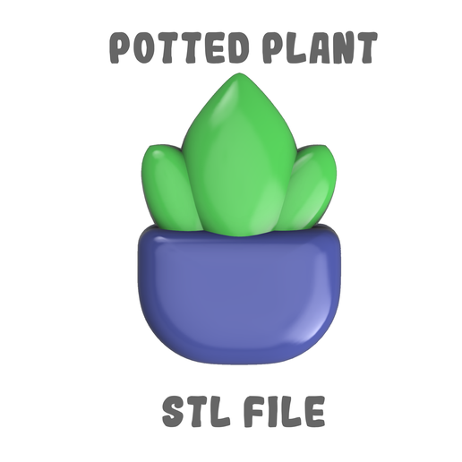 STL file Potted plant 🪴 ・3D printable design to download・Cults