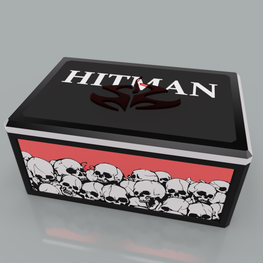 🎮 Hitman Bonebox・ STL File for 3D printing・Cults