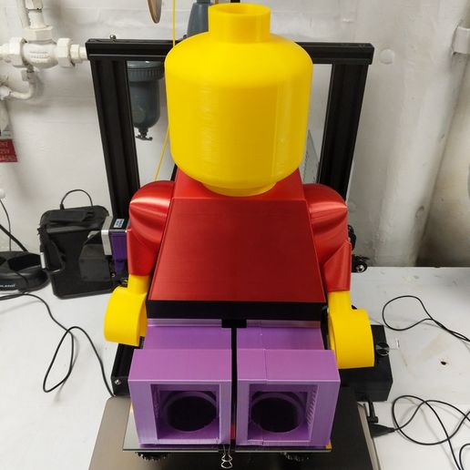 👨 HUGE Lego man・Free 3D File for ・Cults