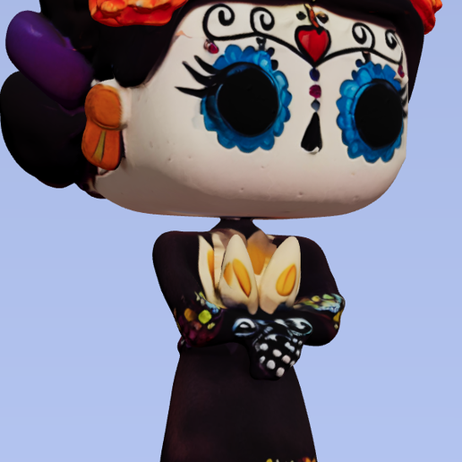 👾 Catrina Funko・ STL File for 3D printing・Cults