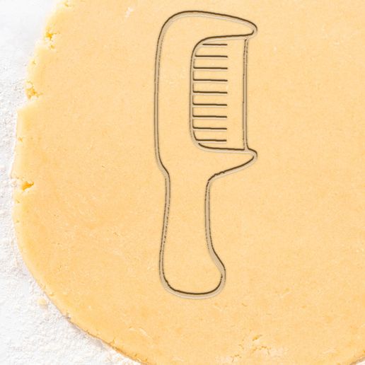 🍪 Comb Cookie Cutter, Biscuit Cutter・ STL File for 3D printing・Cults