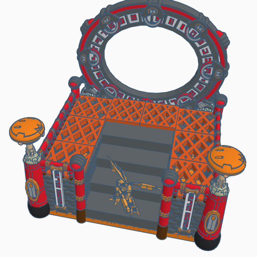 🦸 Tau Projet Warp Gate・ STL File for 3D printing・Cults