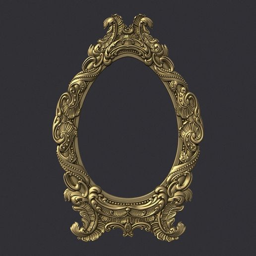 🖼️ Frame Mirror 3D Model・ STL File for 3D printing and CNC machining ...