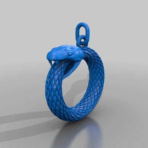 STL file snake ring 🐍 ・3D printable model to download・Cults