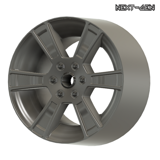 STL file Next-Gen - ROH Predator - Real Rims For Scale Model Cars 🧑‍🏭 ...