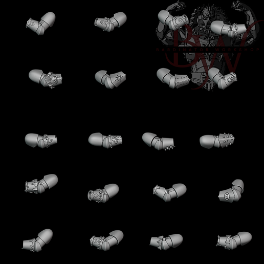 Archivo 3D Evil space soldiers builder 🛰 ・Modelo para descargar e ...