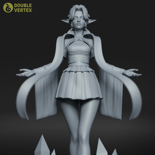 🧝 Emerald Elf - Original Character Figure for 3D Printing・Free STL File ...