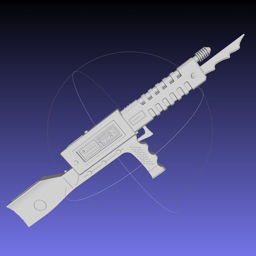🔫 Battlestar Galactica Cylon Gun・ STL File for 3D printing and CNC ...