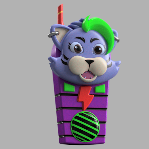 🎭 Five Night at Freddys - Security breach - Roxy Talkie・ STL File for ...