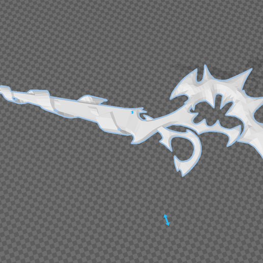 3D file gwen soul fighter scissor 🎲 ・3D printable design to download・Cults