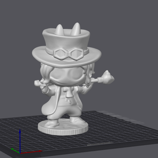 OBJ file Sabo x One Piece 🦸 ・Design to download and 3D print・Cults