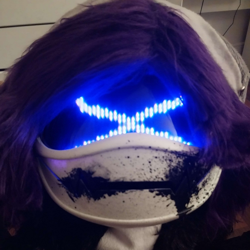 🤖 Murder Drones Mask (v2) with Articulated Jaw・3D Print・Cults