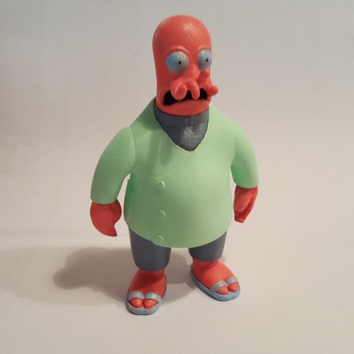 👾 Zoidberg・ STL File for ・Cults