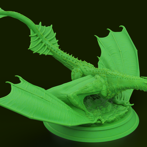 🐉 Moondancer: Dragon of the House of Dragons・ STL File for 3D printing ...