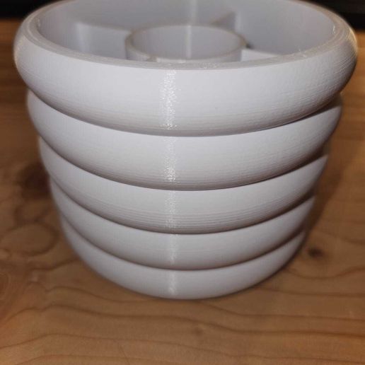 Free STL file Make-up pot and brushes 🪴 ・3D print design to download・Cults