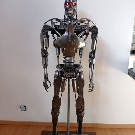 👤 T800 Endoskeleton・ STL File for 3D printing・Cults