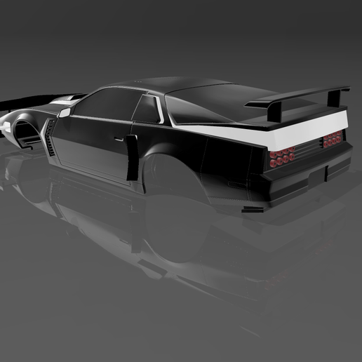 🎨 KITT - KNIGHT RIDER (SPM) - 1982 Pontiac Firebird Trans Am 1:24 & 1: ...