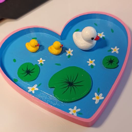 STL file Duck tray 🦆 ・3D printer model to download・Cults