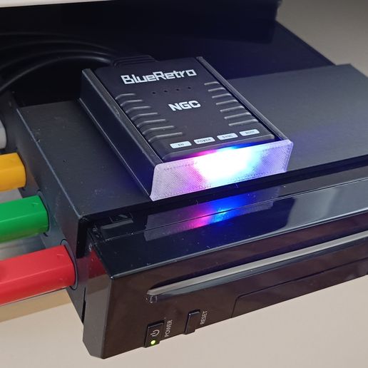 🕹️ Blueretro Gamecube Adapter Holder for Wii・Free STL File for 3D ...