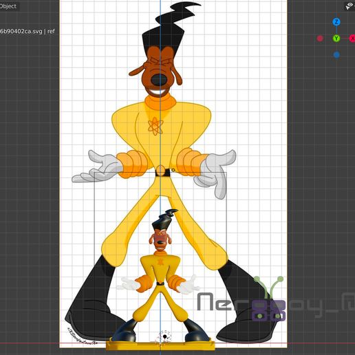 🎬 Powerline [A Goofy Movie]・ STL File for ・Cults