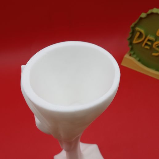 🎃 Scream Ghostface Halloween Wine Glass・ STL File for 3D printing・Cults