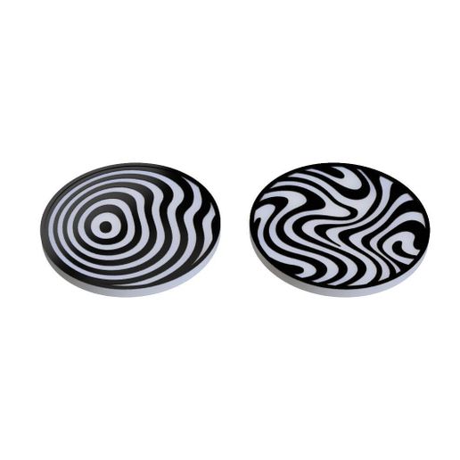 🇯🇵 JAPAN SUMINAGASHI - Coaster・Free STL File for 3D printing・Cults
