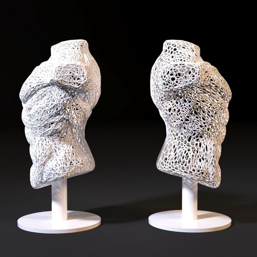 👨 Man torso・ 3D File for ・Cults