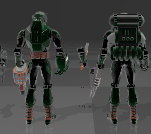 💂 Custom 6 inch Imperial Guard Trio・Free 3D File for ・Cults