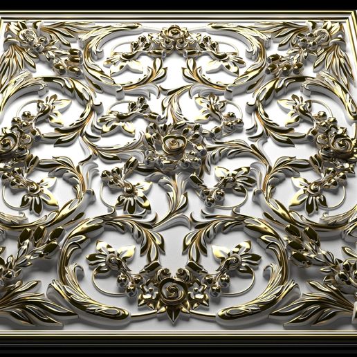 baroque ceiling decoration