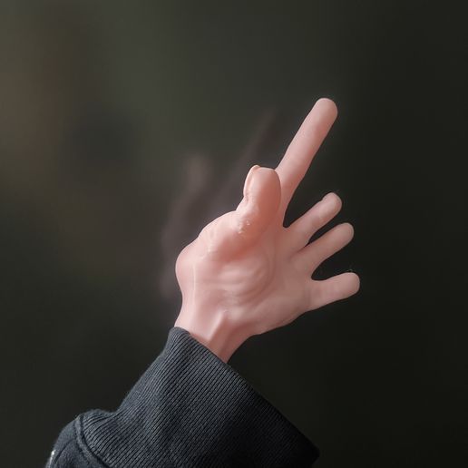 💪 Hanson Strong Hand・ 3MF File for 3D printing・Cults
