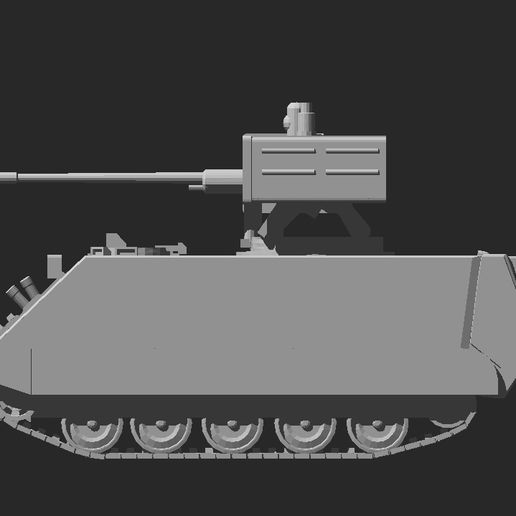 🪖 M113 rcws 30・ STL File for 3D printing・Cults