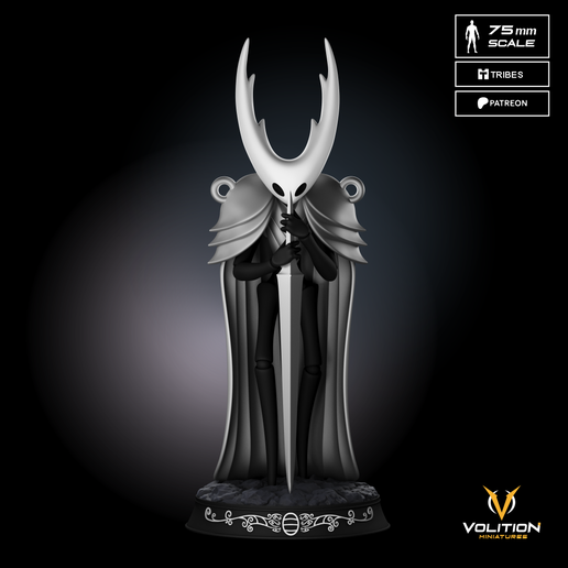 🎨 The Pure Vessel | Hollow Knight | Miniatura | Fan Art・Archivo 3D para ...