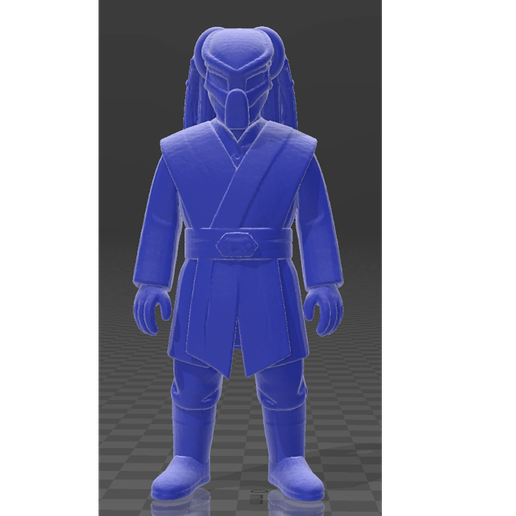 👽 Jedi Predator 3.75 / 1:18・ STL File for 3D printing・Cults