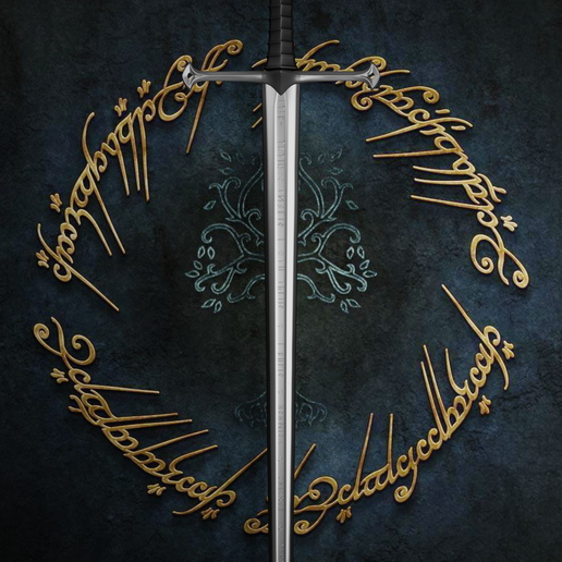 STL file Anduril 🗡️ ・3D printable design to download・Cults