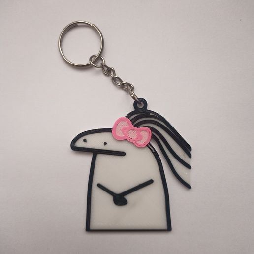 👩 Flork Woman with bow tie WAITING・ STL File for ・Cults