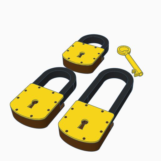 STL file Padlock 🔒 ・3D print design to download・Cults