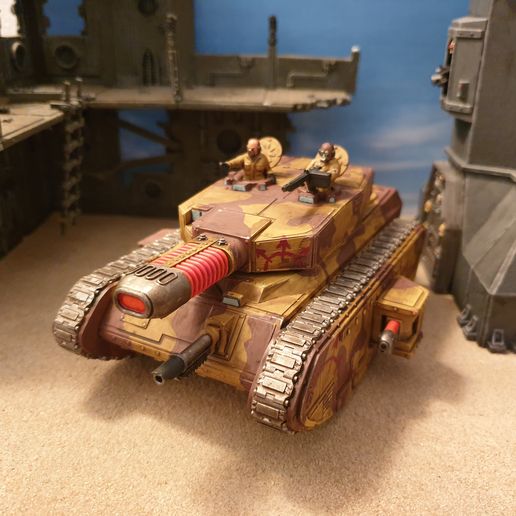 🪖 Tigris pattern main battle tank・ STL File for ・Cults