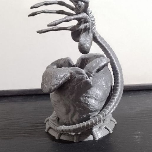 👽 Alien Facehugger Egg Facehugger facehugger・ STL File for 3D printing ...