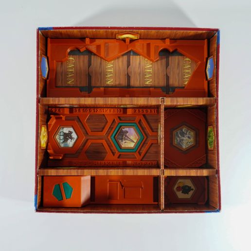 STL file Catan organizer with players trays ♟ ・3D print object to ...