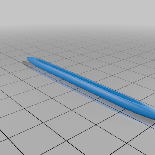 Free 3D file Susan Bates Finishing Needle (size 0) 🪡 ・3D printable ...