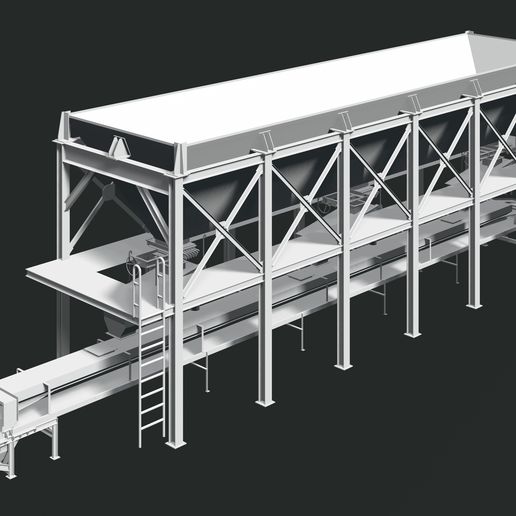 STL file Industrial machine 24i25 🧑‍🏭 (OBJ)・3D printable model to ...