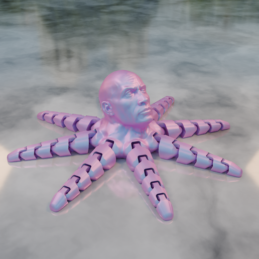 🪨 The Rocktopus・ STL File for 3D printing・Cults