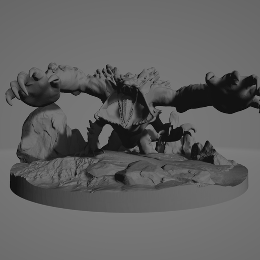 STL file MONSTER HUNTER GAISMAGORM FIGURE 👹 (OBJ)・3D printer model to ...