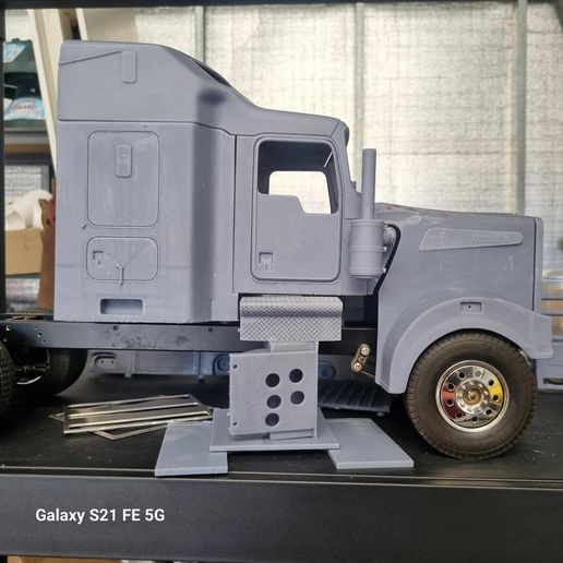 🚕 KENWORTH T-909 50" INTEGRAL SLEEPER 1/14 SCALE CAB・ STL File for 3D ...
