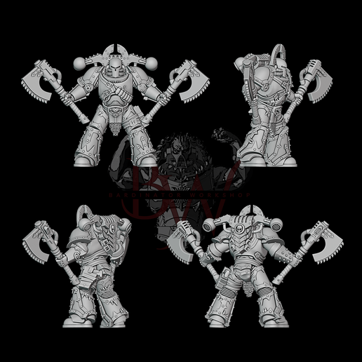 🦸 Slambros, the twins・ 3D File for 3D printing・Cults